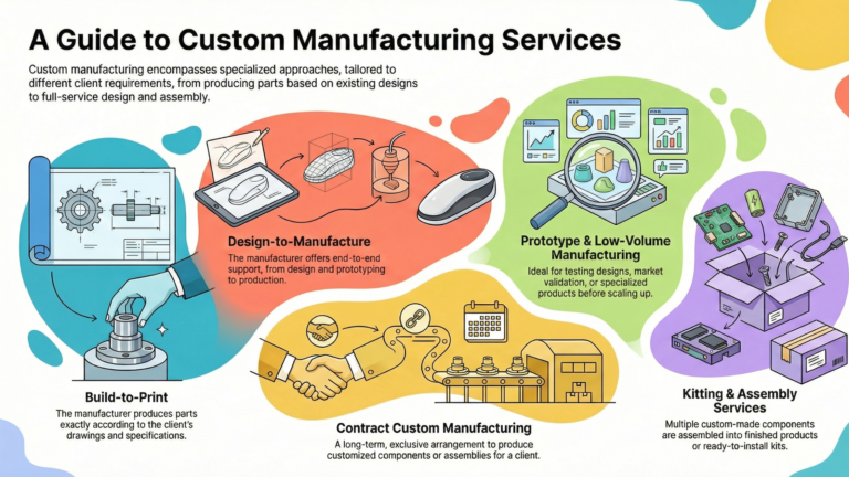 What is Custom Manufacturing Service? Process, Benefits, Challenges